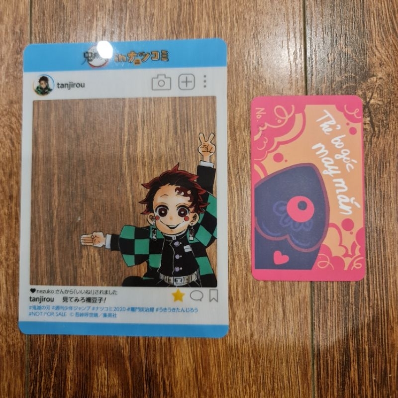 Kimetsu no Yaiba SNS CARD | Shopee Philippines