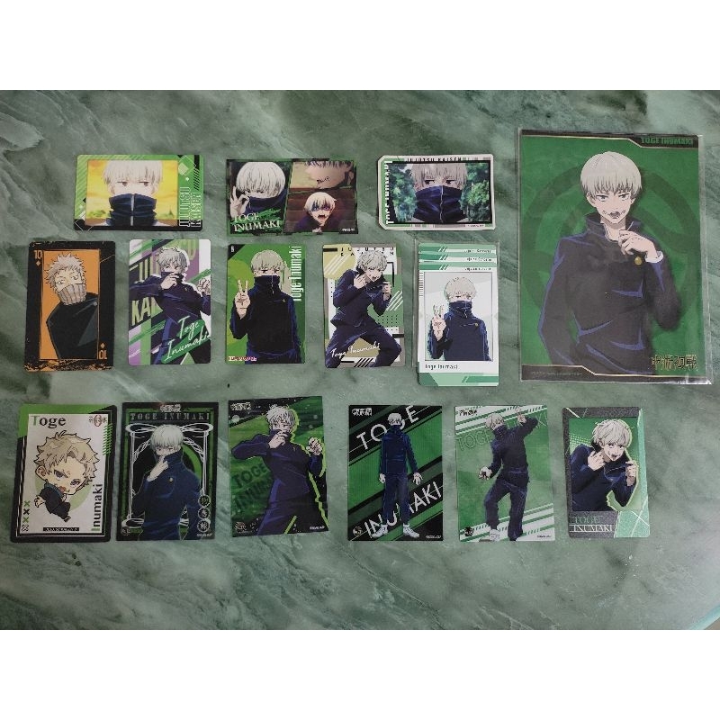 Jujutsuuka - Toge Card | Shopee Philippines