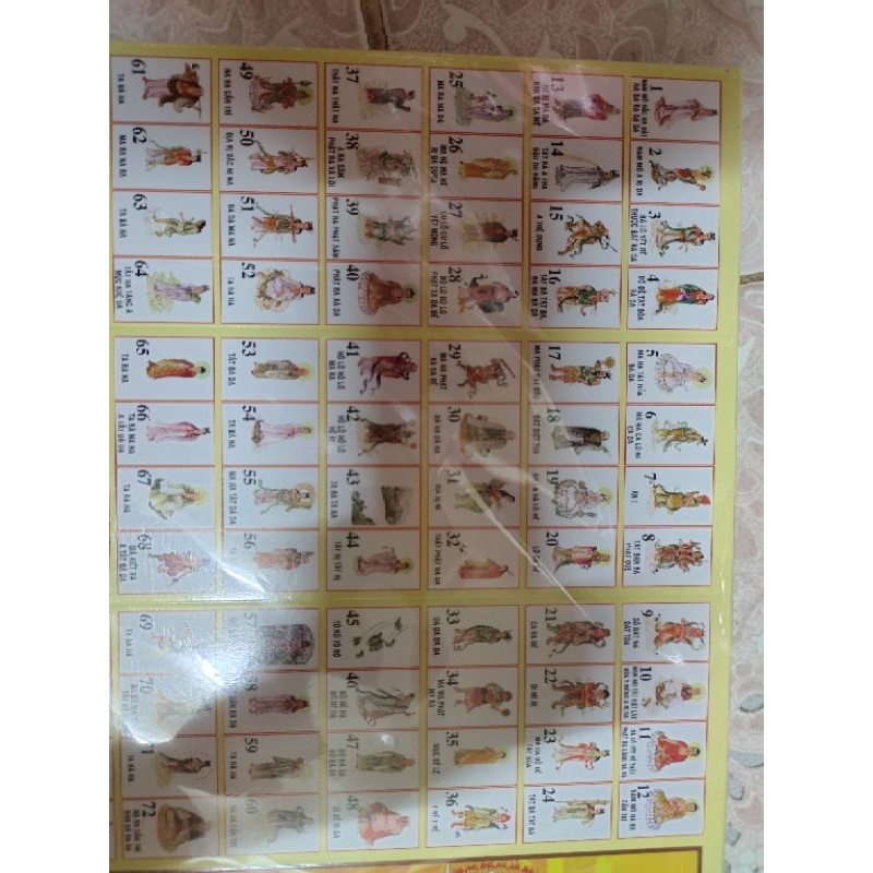 100 sheets of Great Compassion Mantra, Da la ni Mantra, Great ...