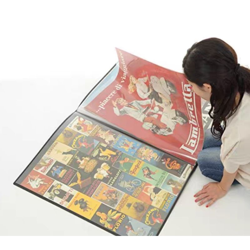 Book for documents, paintings, picture album, binder book for A2 size ...