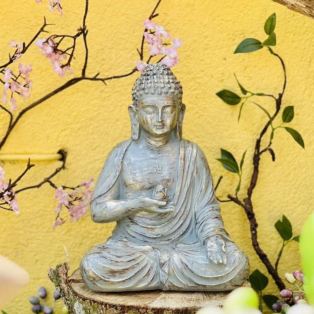 Amitabha Honey Tong Buddha Statue [Diamond Ha Lac] Desktop, Car Desktop ...