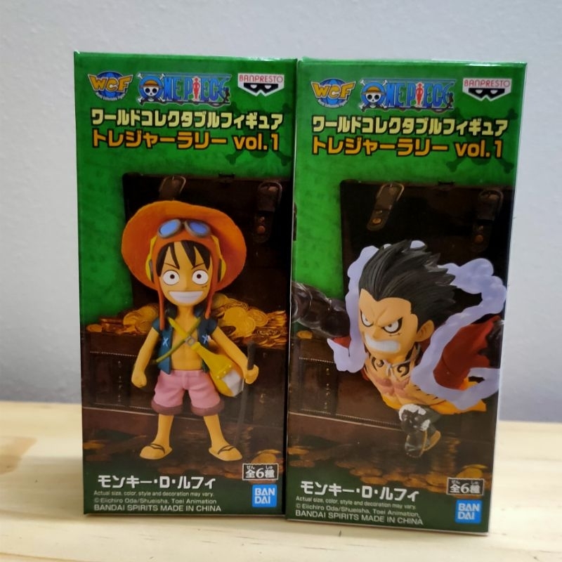 Wcf One Piece Luffy Treasure Rally Vol 1 Model | Shopee Philippines