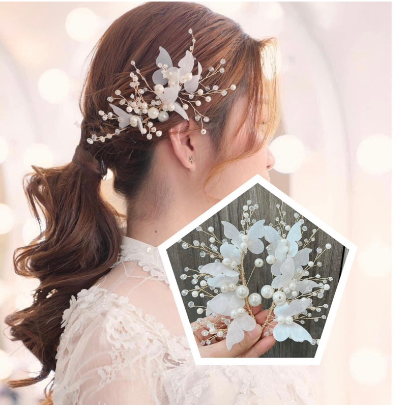Bridal hair set (1 piece sold individually) | Shopee Philippines