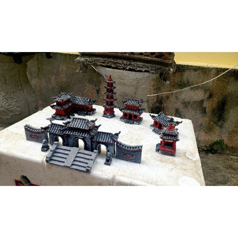 Pagoda combo set 9 Piece...(Premium stone powder) | Shopee Philippines