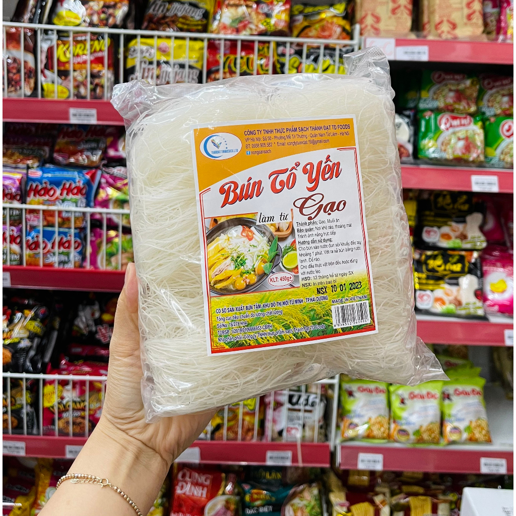 Thanh Dat Foods Bird's Nest Rice Vermicelli 450g pack | Shopee Philippines