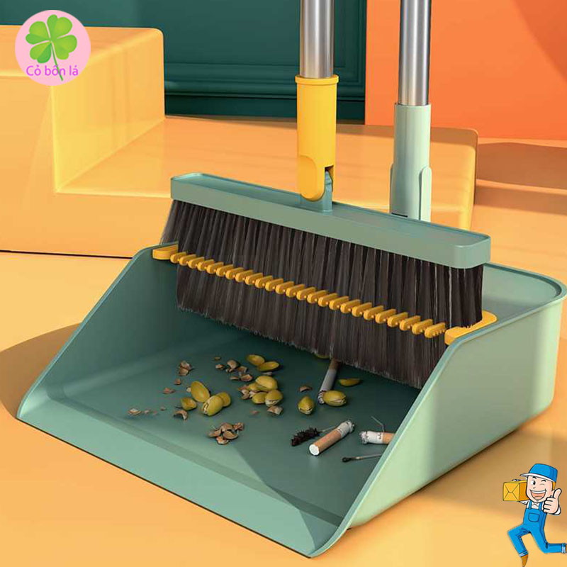 2 in 1 House Sweeper Set with Dust Collector and High Quality Wiper ...