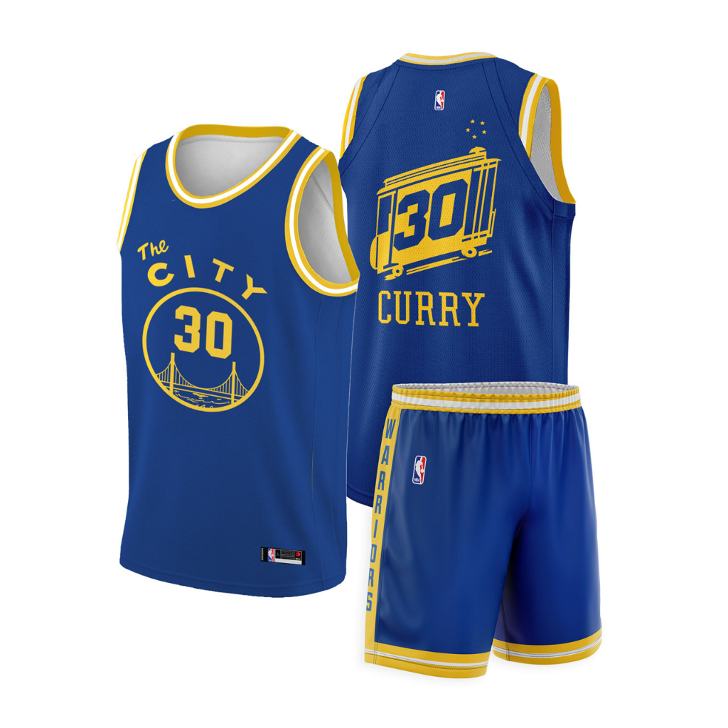 Actee Delo NBA Stephen Curry Basketball Clothes Classic Version 2022 / ...