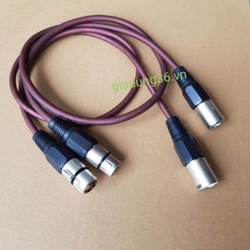 Canon cable with 2 male and female ends for digital reverberation (1 ...