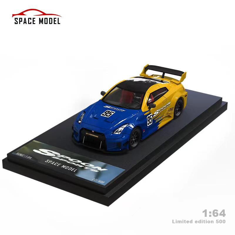 1:64 SPACE MODEL - Nissan GT-R R35 3.0 LBWK - Spoon 95 Livery | Shopee ...