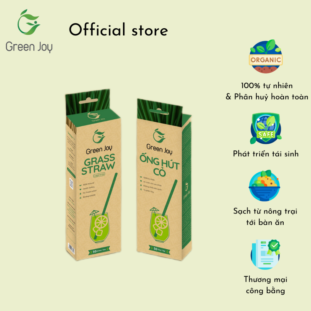 Green Joy dried almond grass straws (box of 50 tubes) | Shopee Philippines