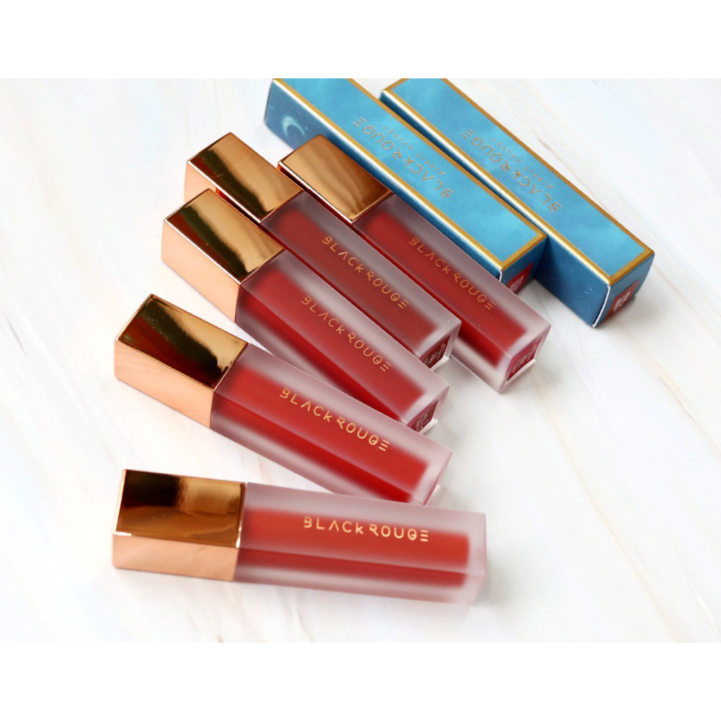 Super matte Black Rouge Matte Lipstick - All colors Black Rouge Air Fit ...