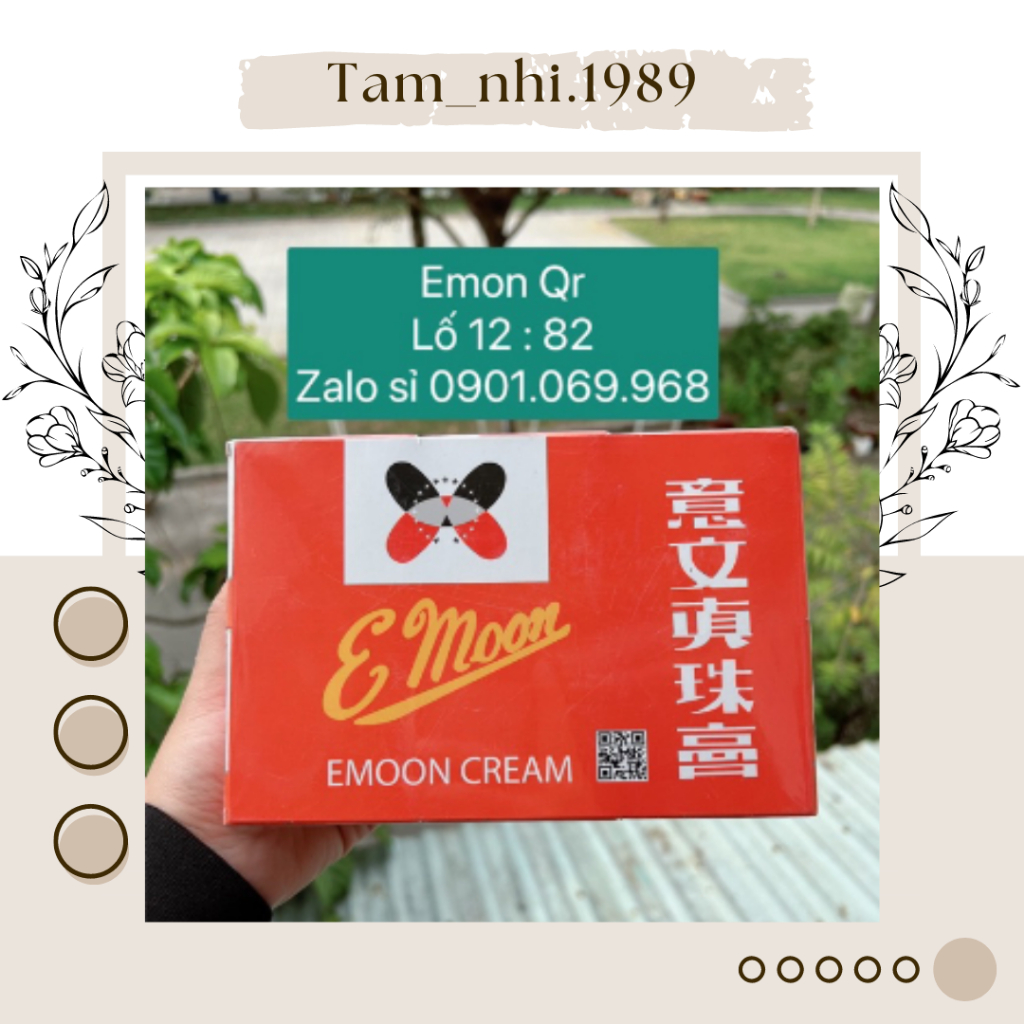 Lots of 12 boxes of Emoon Qr cream GENUINE STANDARD Emoon Qr cream ...