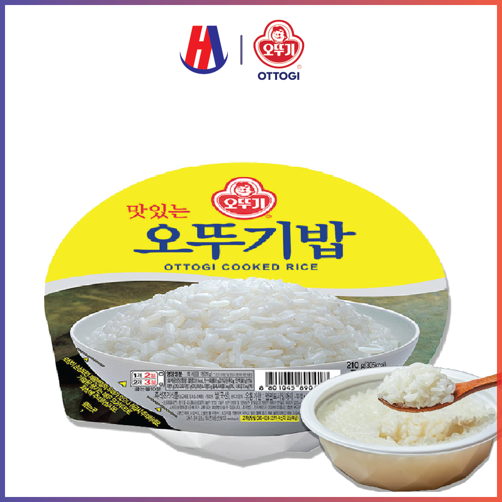 Ottogi Korean White Rice box 210g | Shopee Philippines