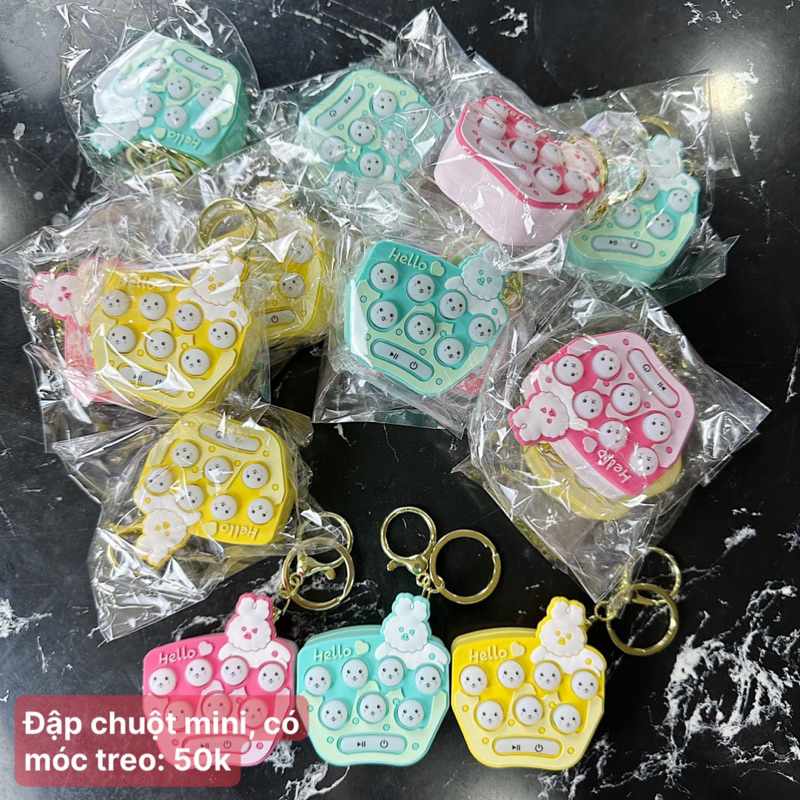 School SUPPLIES: Handheld Mini mouse-smashing button toy for children ...