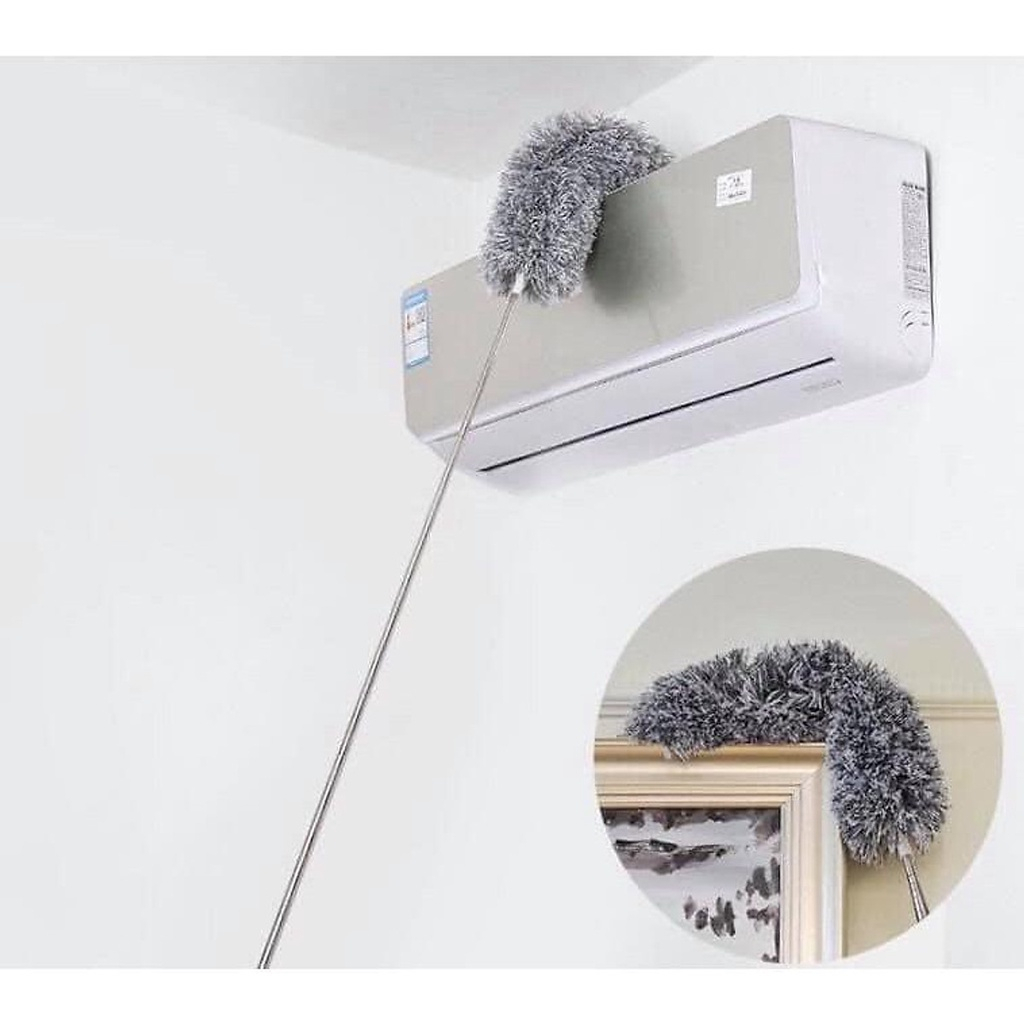 Foldable ceiling broom, dust mop, smart ceiling sweeper | Shopee ...