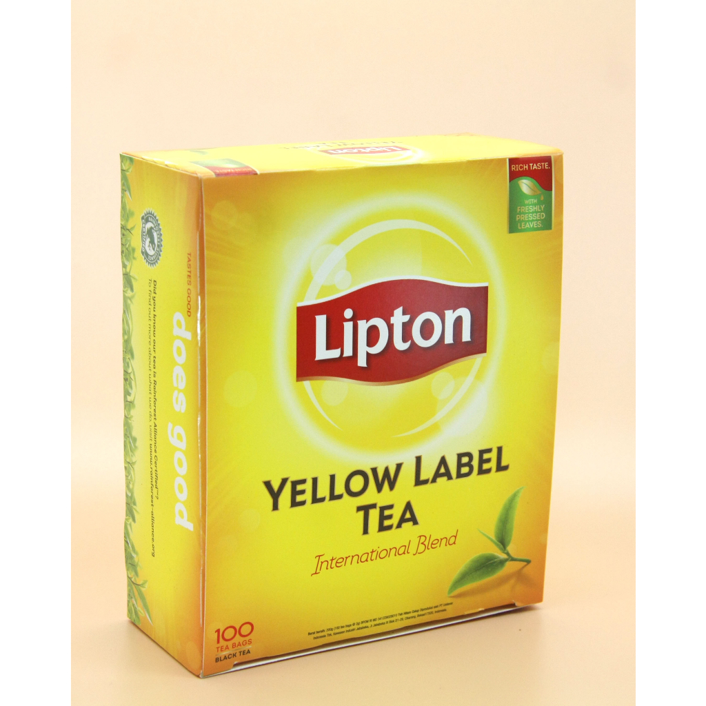 Lipton Yellow Label Tea - Box of 100 packs | Shopee Philippines