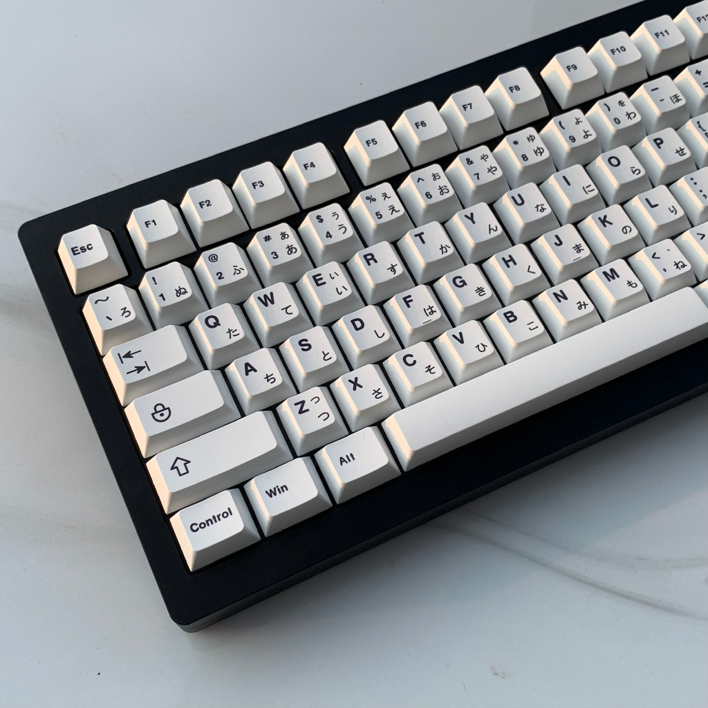 Keycap Minimalist Font Japan 125 buttons - Profile Cherry - PBT ...