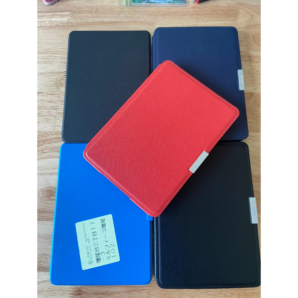 Genuine Kindle Paperwhite 1-2-3 Leather Case with Brand Logo | Shopee ...