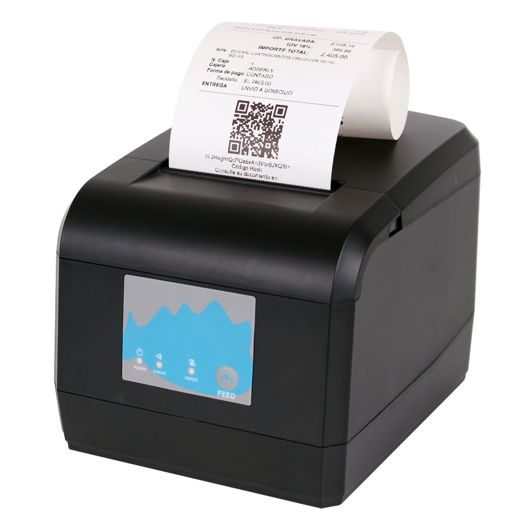 K80 automatic cutting 2-port automatic cutting thermal printer for ...