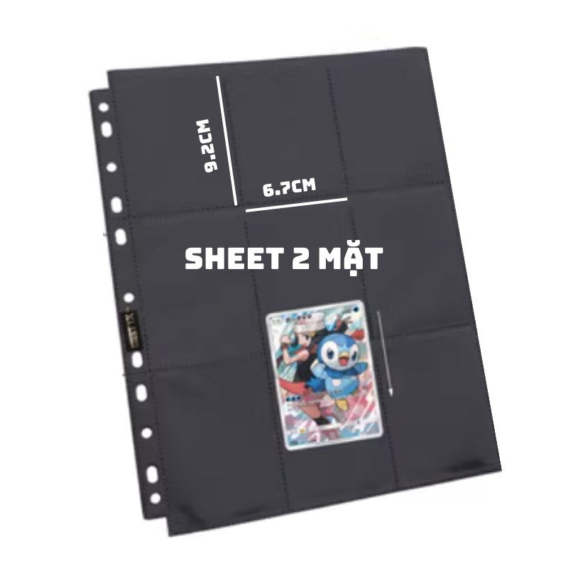Genuine MeeT - MeeT YX Card Sheet Genuine A4 Size, 9-cell Card Sheet ...
