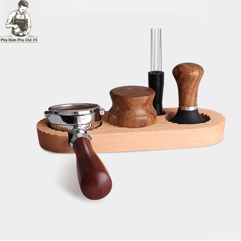 Wooden Tamper Base - Wooden Shelf Lined with Temper - OCD, Temper ...