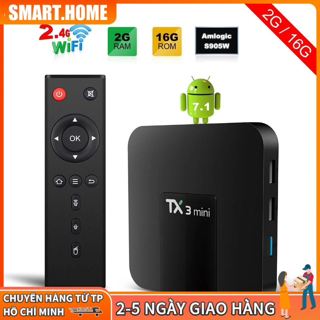 Tx3 mini Tv box Tv box tx3 2 + HD 16g Bluetooth network transmitter ...