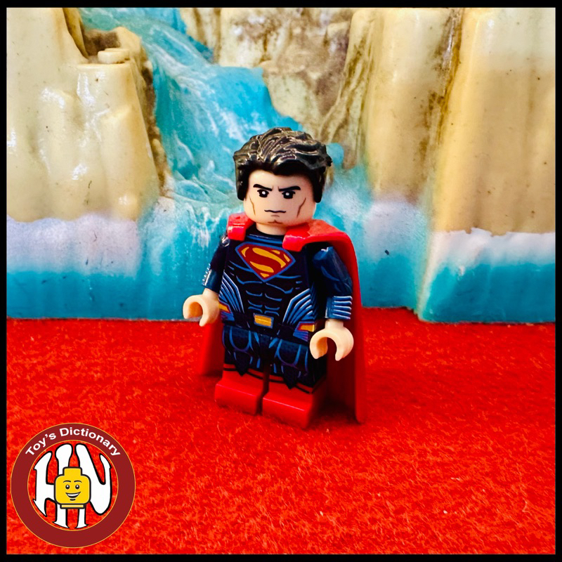 Minifigures - Super Man - Superman - Superhero Character Model - Super ...