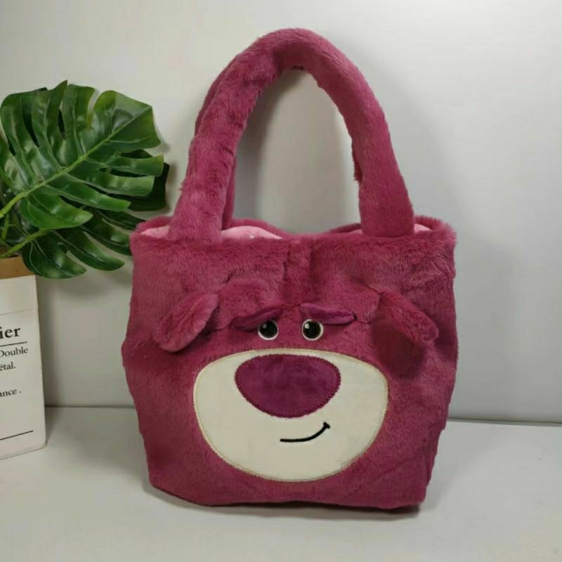 Loso Strawberry Bear-Shaped Bag Is Super Cute | Shopee Philippines
