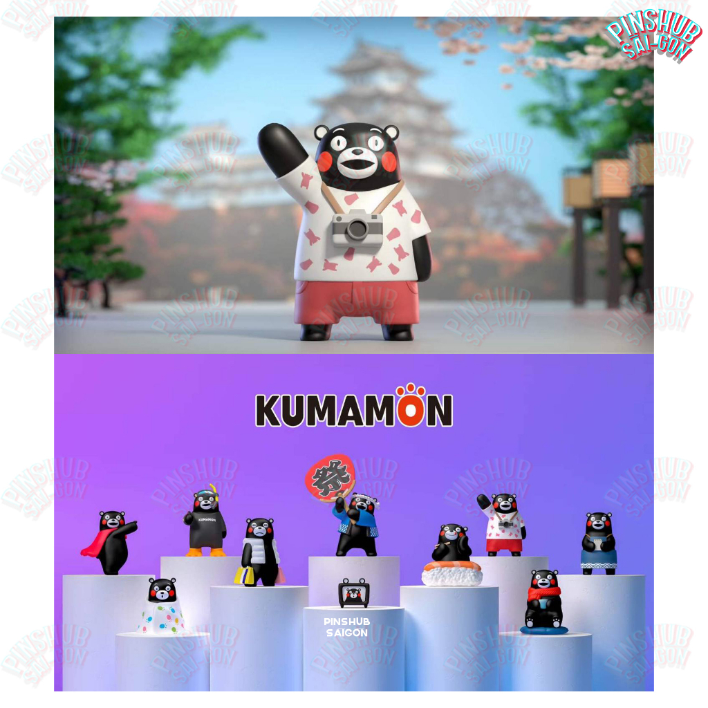 [ODD] Blindbox KUMAMON BEAR JAPANESE TRAVEL COLLECTIBLE BLIND BOX ...