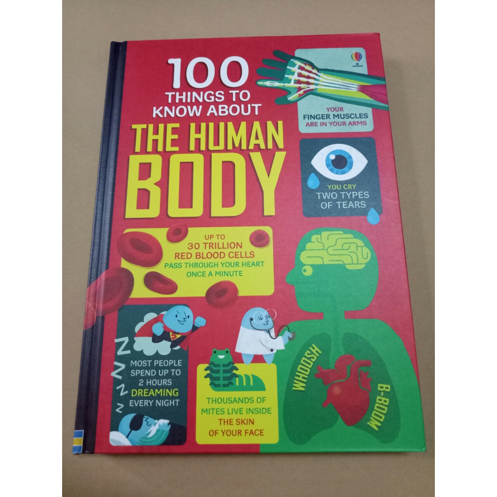 100 things to know about - The human body (Hard Cover) | Shopee Philippines