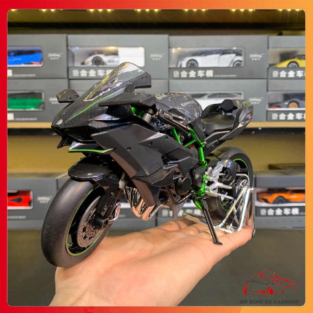 Kawasaki Ninja H2, H2R 1:9 scale HUA YI | Shopee Philippines