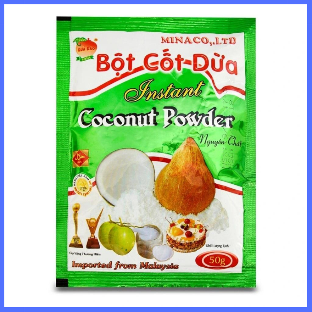 Coconut Milk Powder Type 1 / MiNa Coconut Milk Powder Peach (50g Pack ...