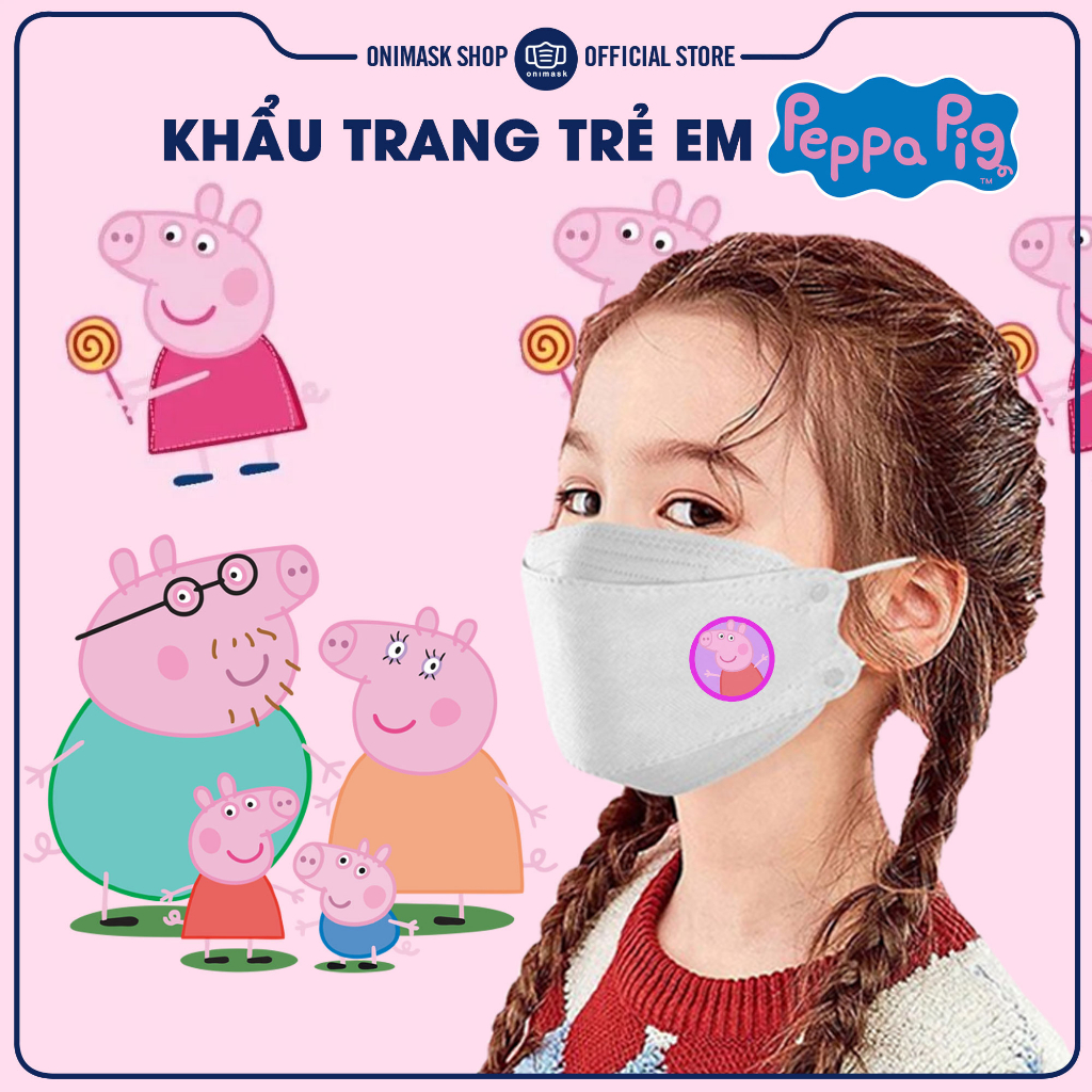 Peppa Pig Children Mask (10 Pieces) | Shopee Philippines