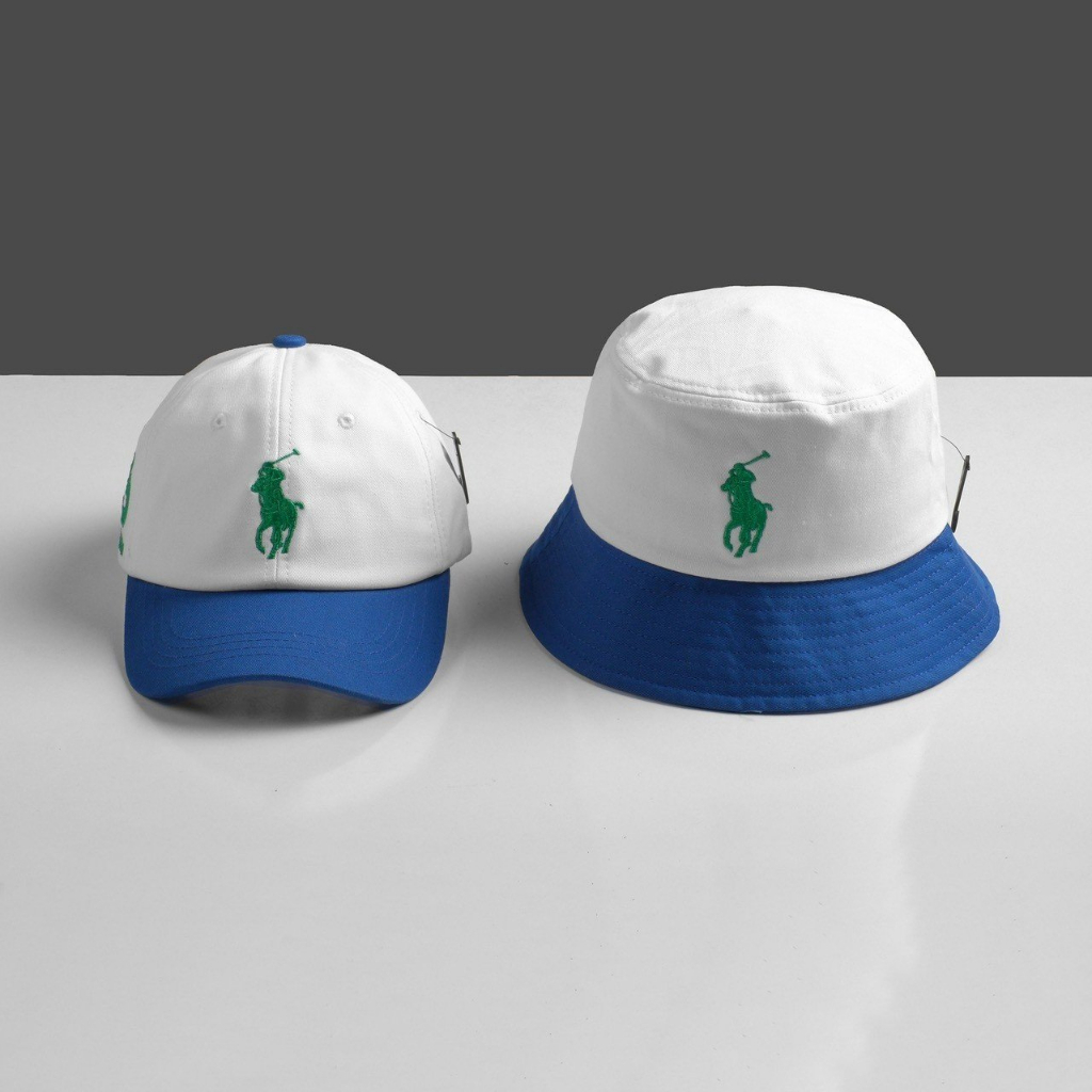 Rl Hat Duo High Quality Khaki Material, With Real Picture. | Shopee ...