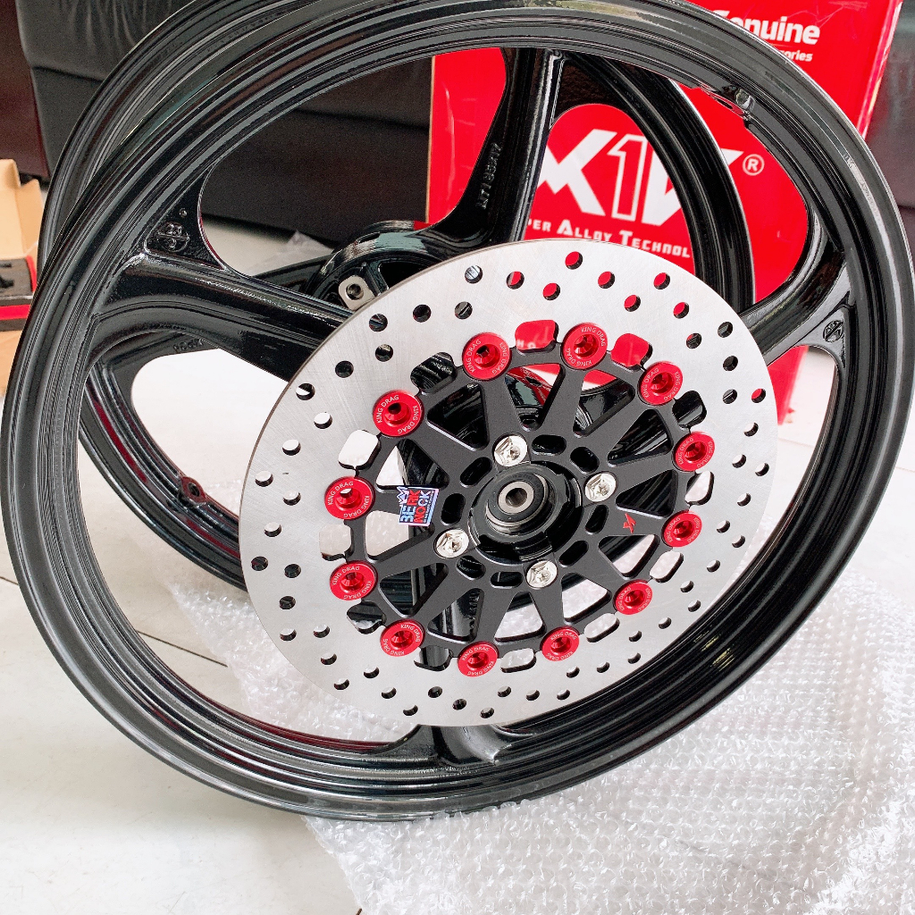 4-hole king drag disc mounted on sirius,ex135,150,wave_267mm king drag ...