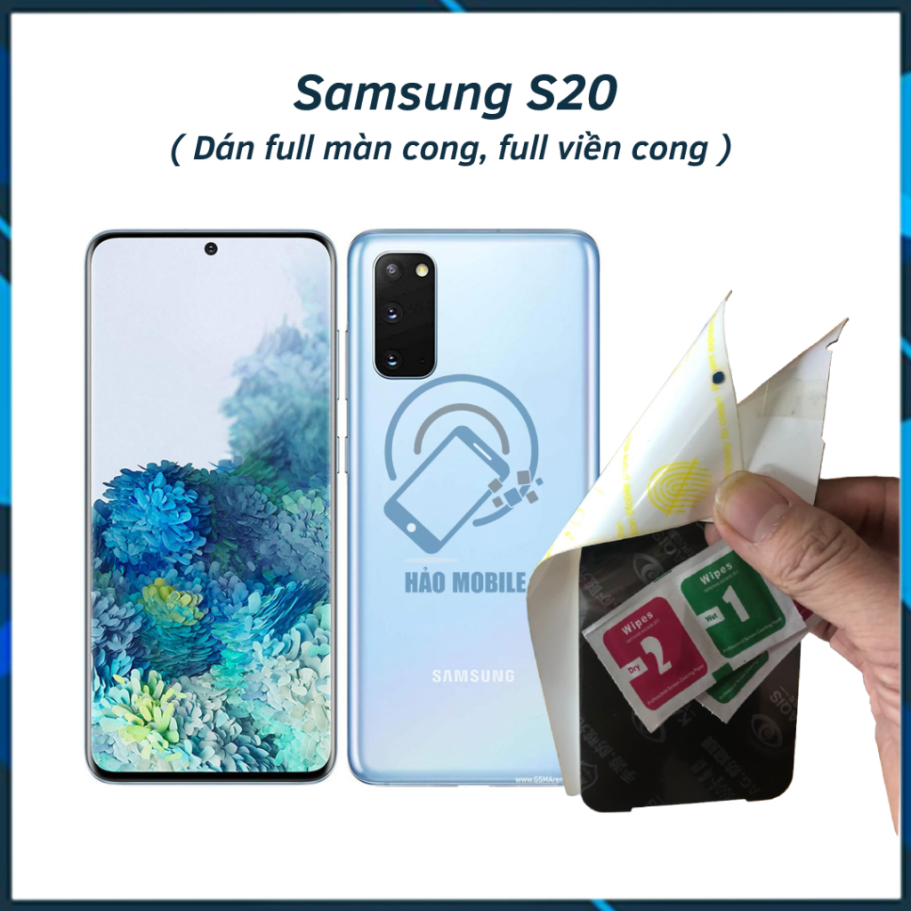 Ppf flexible sticker for Samsung S20 (front, back, camera sticker ...