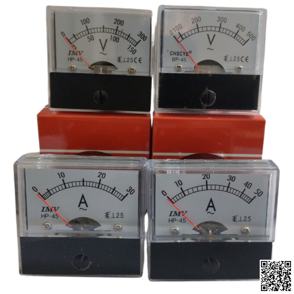 Hp-45 meter size 45x45 measures voltage and current directly according ...
