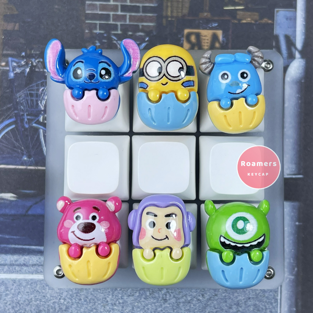 Disney Cartoon Superman Keycap Mechanical Keyboard Buttons Odd Keys ...