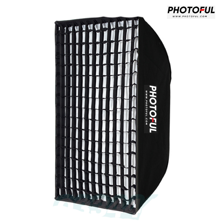 Genuine PHOTOFUL Softbox light diffuser with honeycomb 60x90 cm - AUG ...