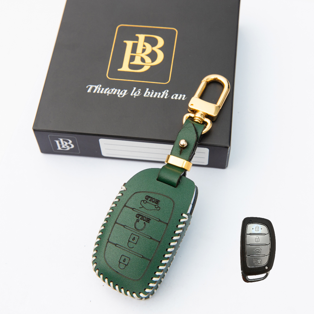 Leather Car Key Cover for HYUNDAI Creta 2022-2024, Stargazer 2022-2024 ...