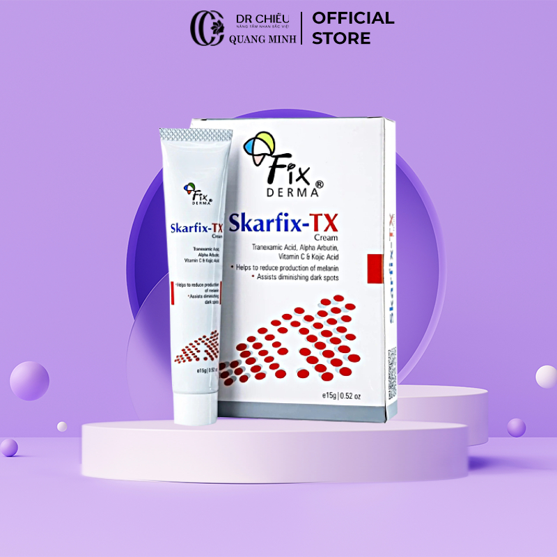 Fixderma Skarfix-TX Cream 15g Tranexamic Acid (2%), Kojic Dipalmitate ...