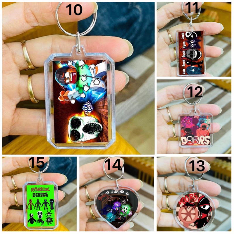 Roblox Doors Ambush figure seek hide Rush Eyes Halt Jack Glitch/ moca ...