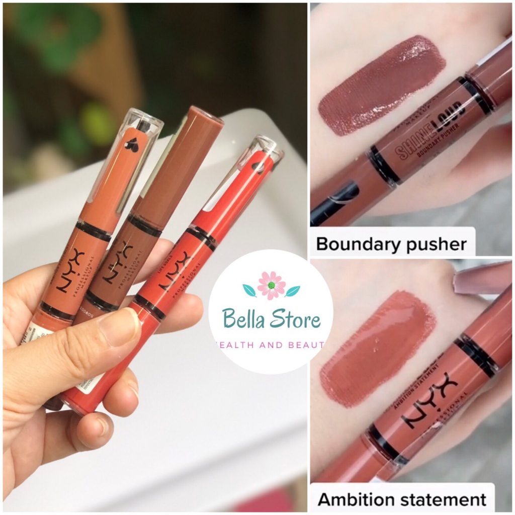 Nyx Shine Loud Lip Color & Gloss | Shopee Philippines