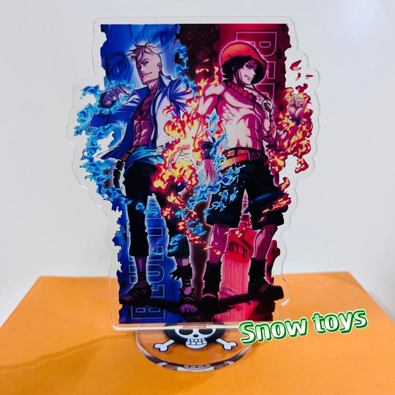 Statue Standee Acrylic Mica - One Piece - Luffy Gear Sabo Ace Big Mom ...