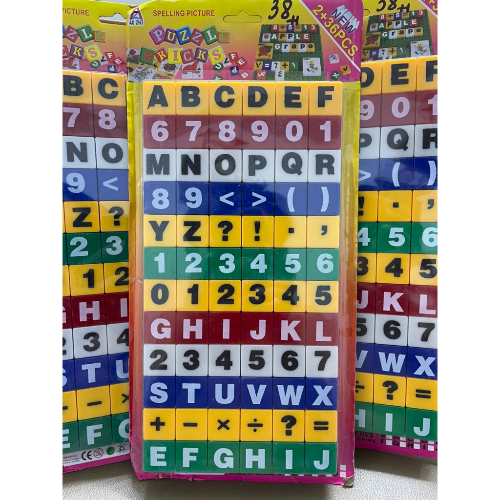 ALPHABET - NUMBERS** | Shopee Philippines