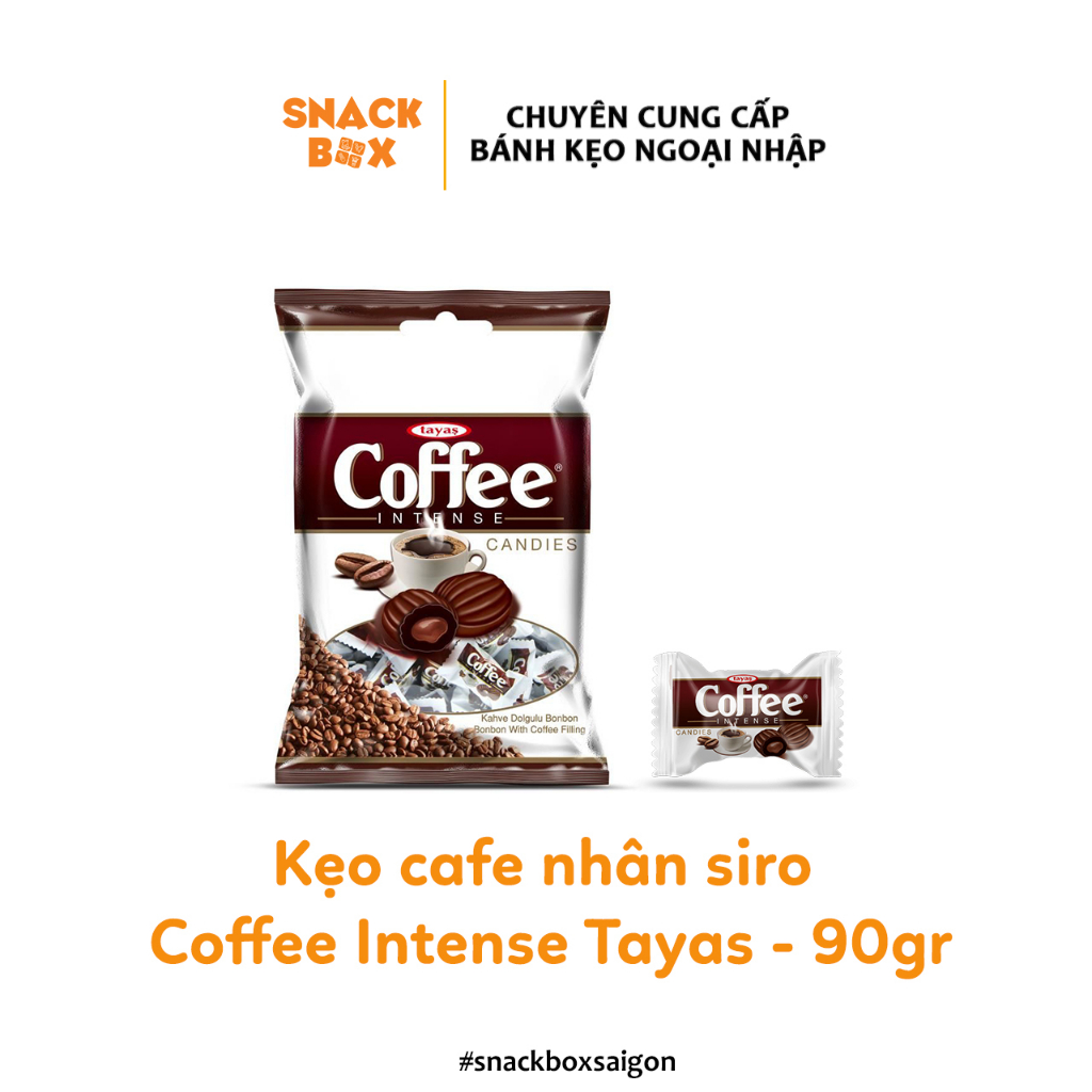 (2 Types) Intense Tayas Coffee Siro Coffee Candy 90gr & 350gr Bag ...