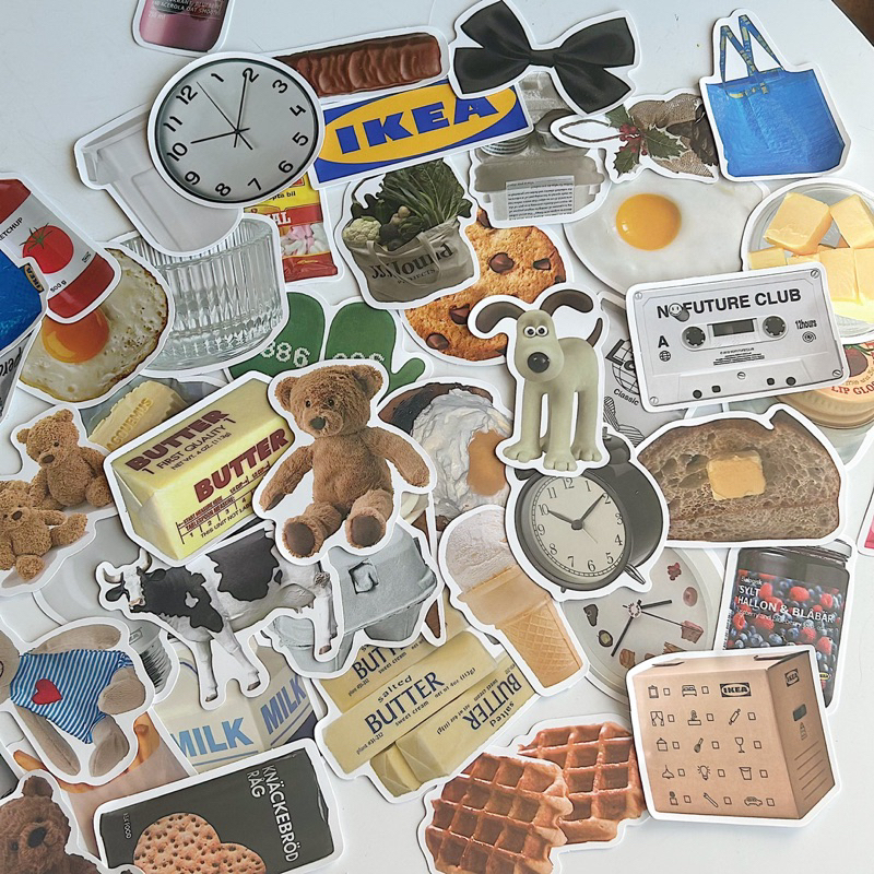 Set of 50 lovely Aesthetic stickers | Shopee Philippines