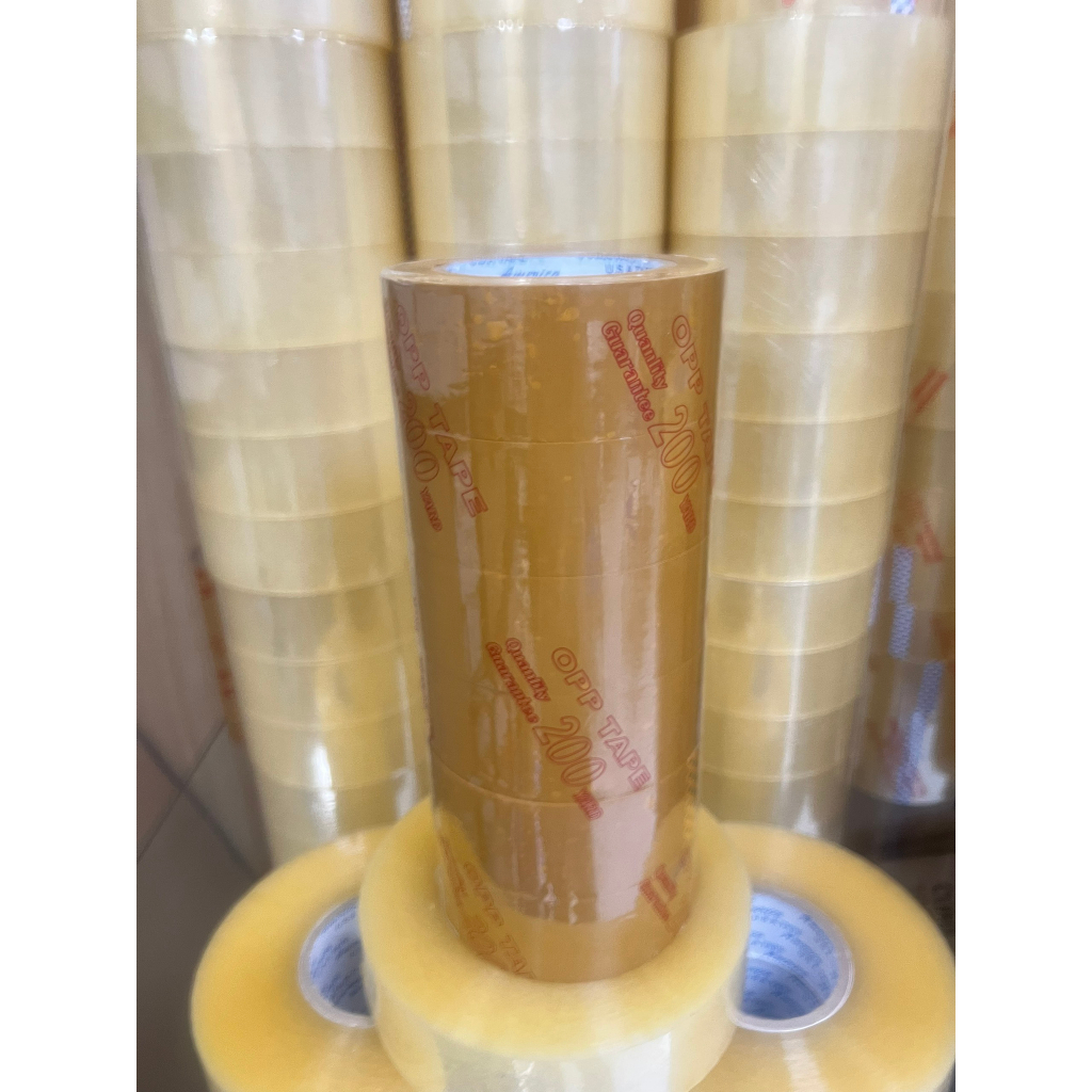 Clear/opaque tape _100 yards-1kg (1 stick, 6 rolls) | Shopee Philippines