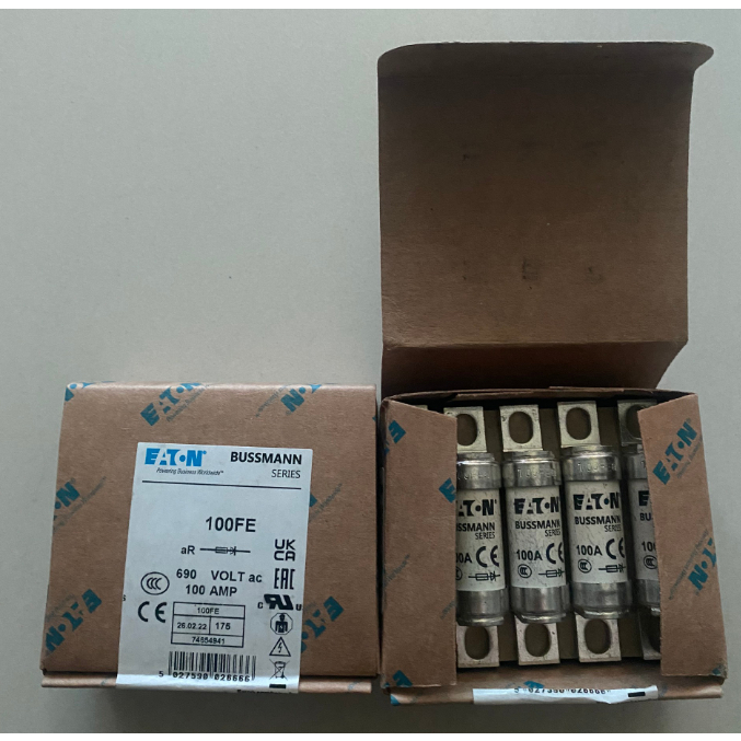 Bussmann fuse 100FE , 50FE , 63FE 100A / 50A / 63A (EATON) | Shopee ...