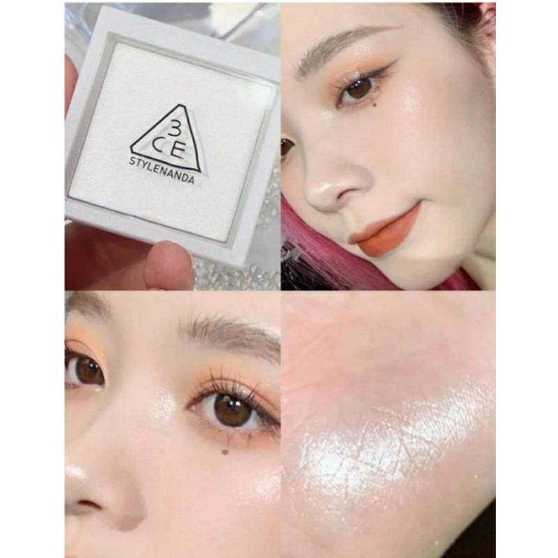 3ce highlighter powder is super bright, soft, long-lasting [square box ...